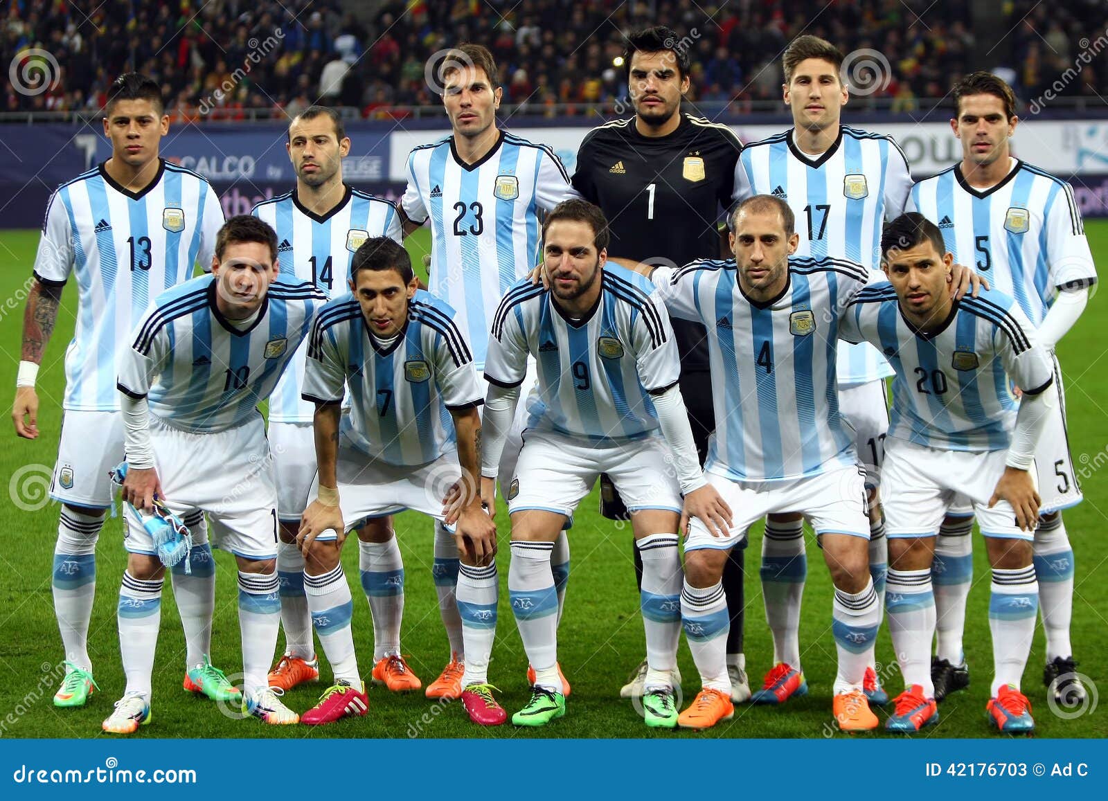 Nationaal De Voetbalteam Van Argentinië Redactionele Stock Foto - Image ...