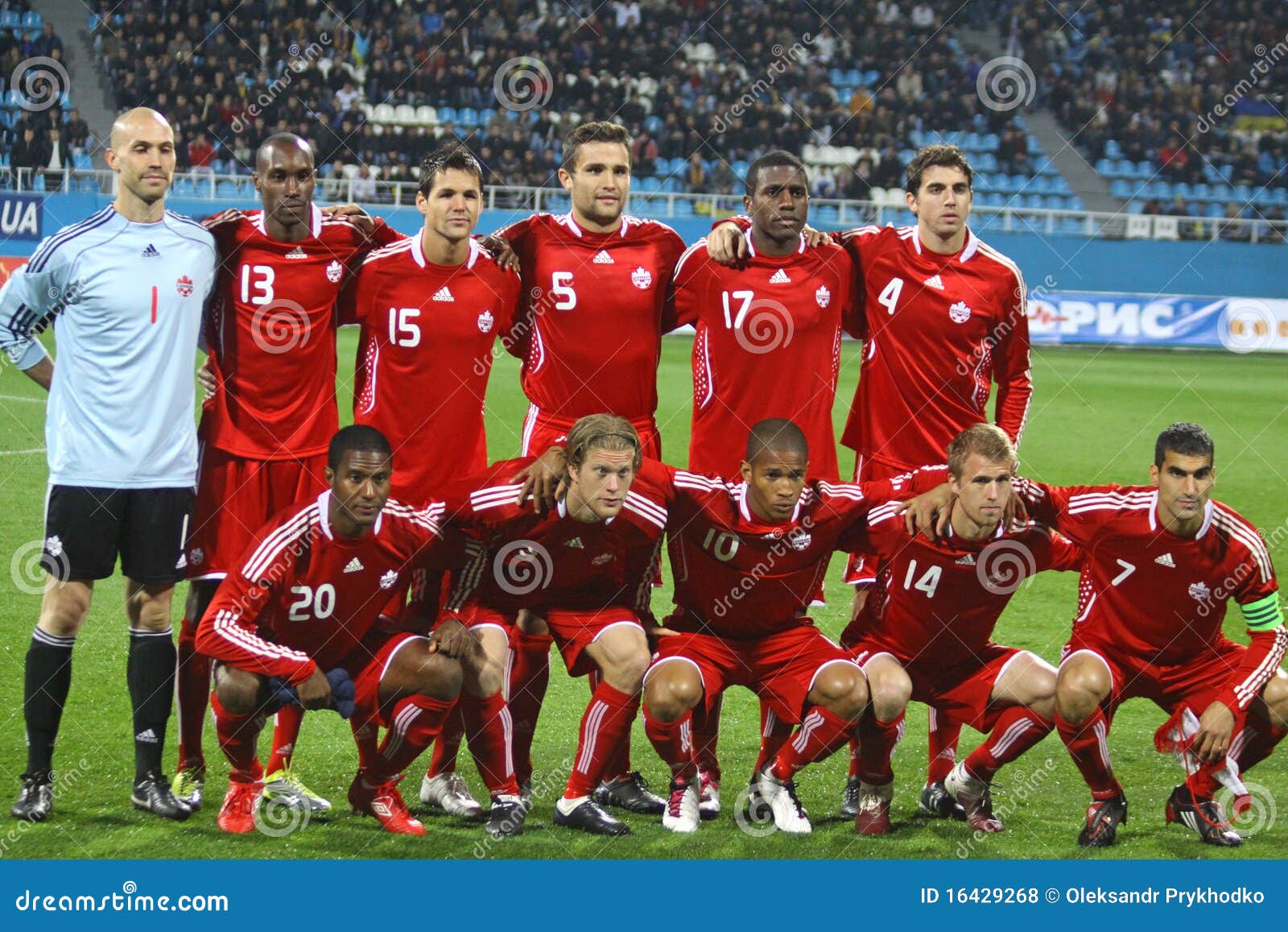Nationaal Het Voetbalteam Van Canada Redactionele Stock Foto - Image of ...