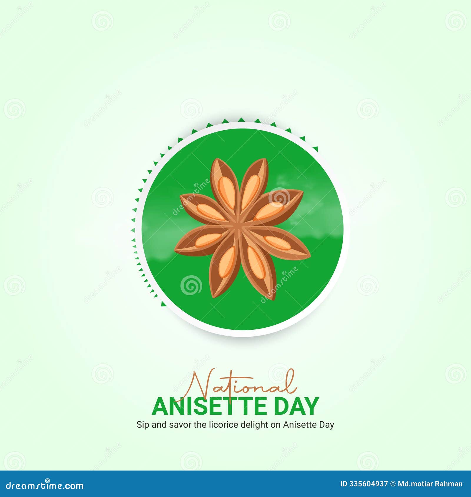 National Anisette Day Creative Ads Design. National Anisette Day. July ...