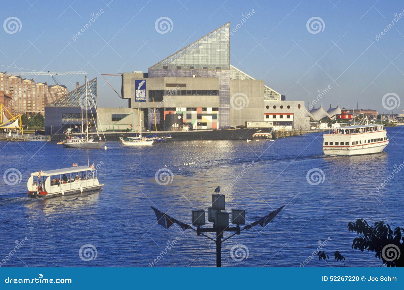 National Aquarium and Inner Harbor, Baltimore, Maryland Editorial Image ...