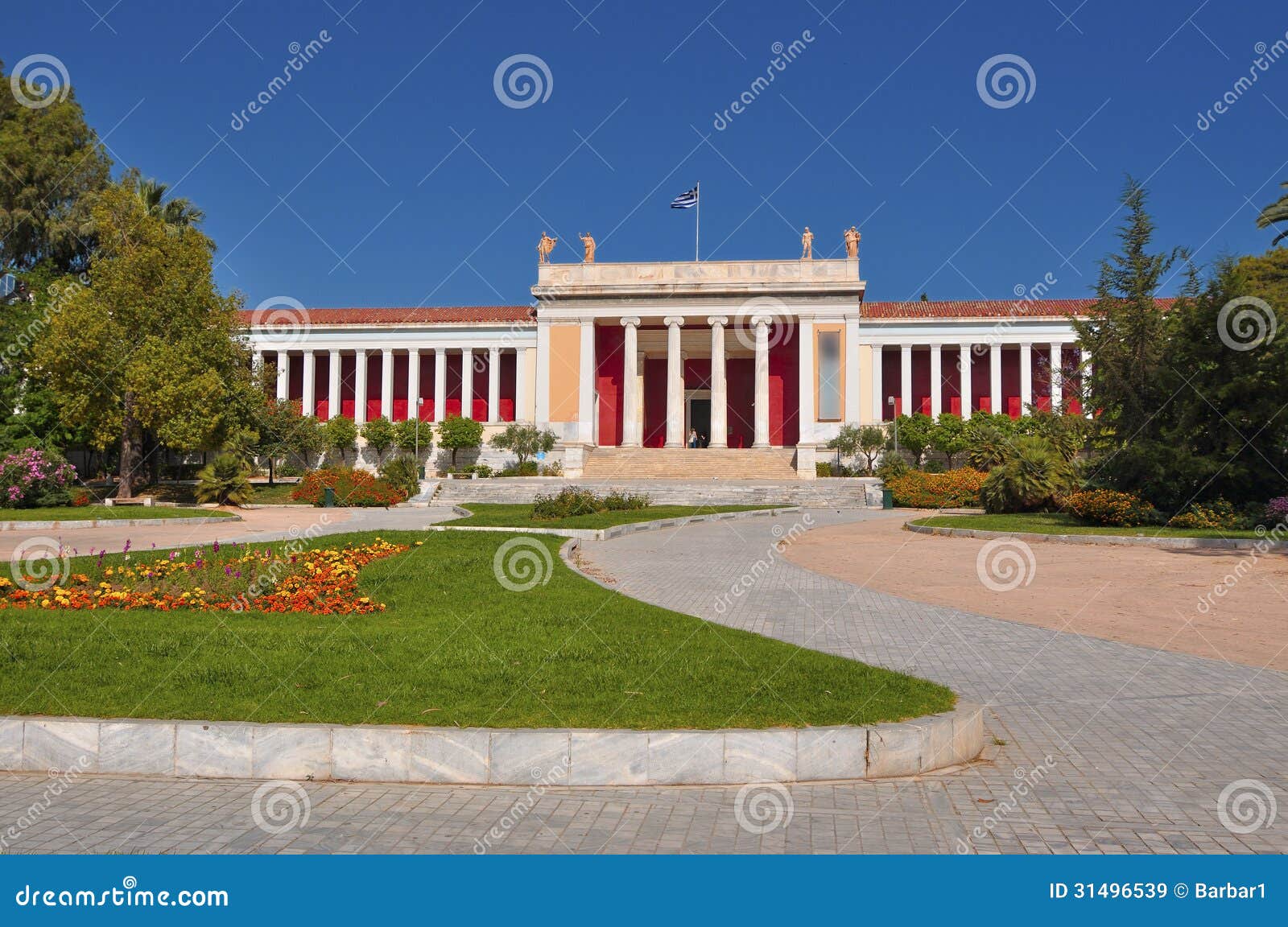 National Archaeological Museum in Athens Editorial Stock Image - Image ...