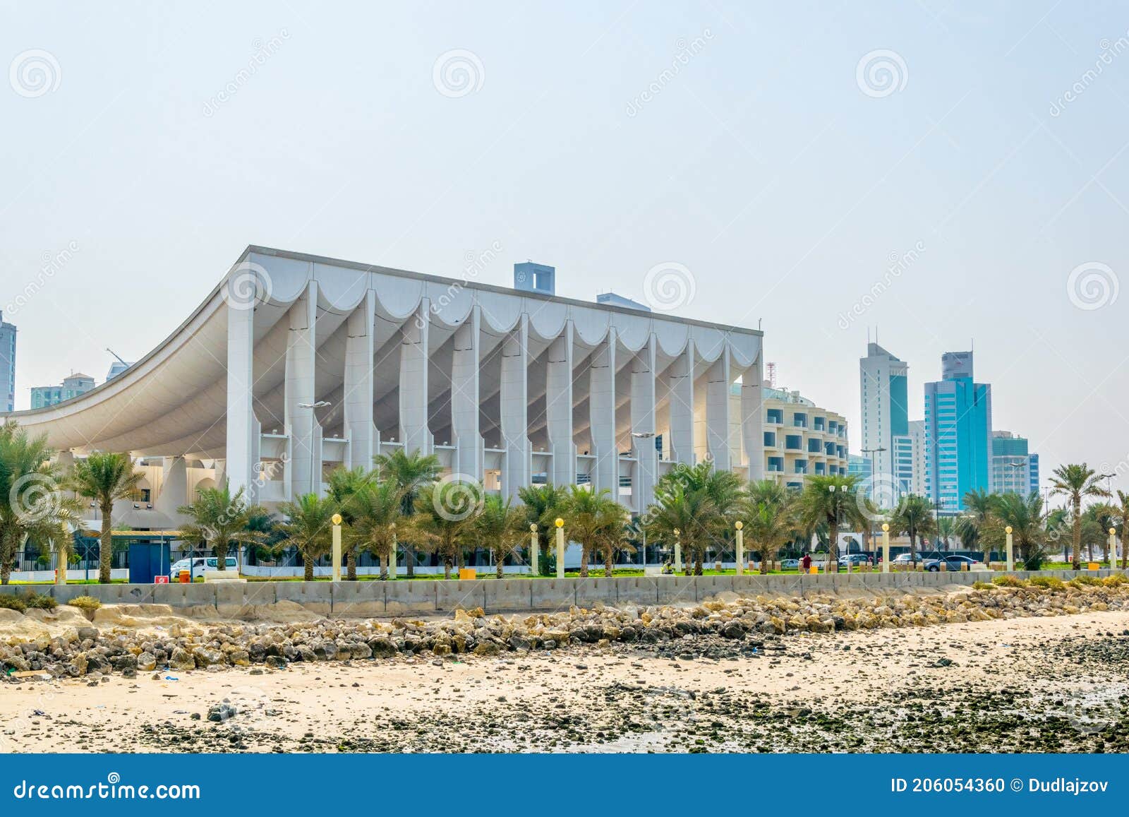 National Assembly Building in Kuwait Editorial Image - Image of skyline ...