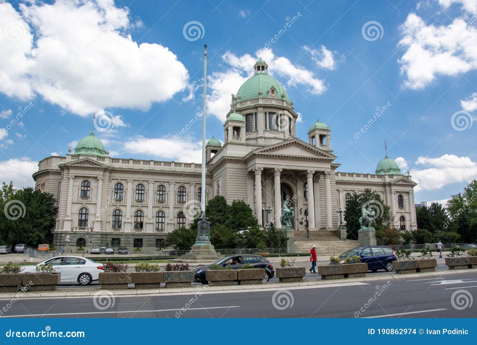 National Assembly of the Republic of Serbia in Belgrade Editorial Stock ...