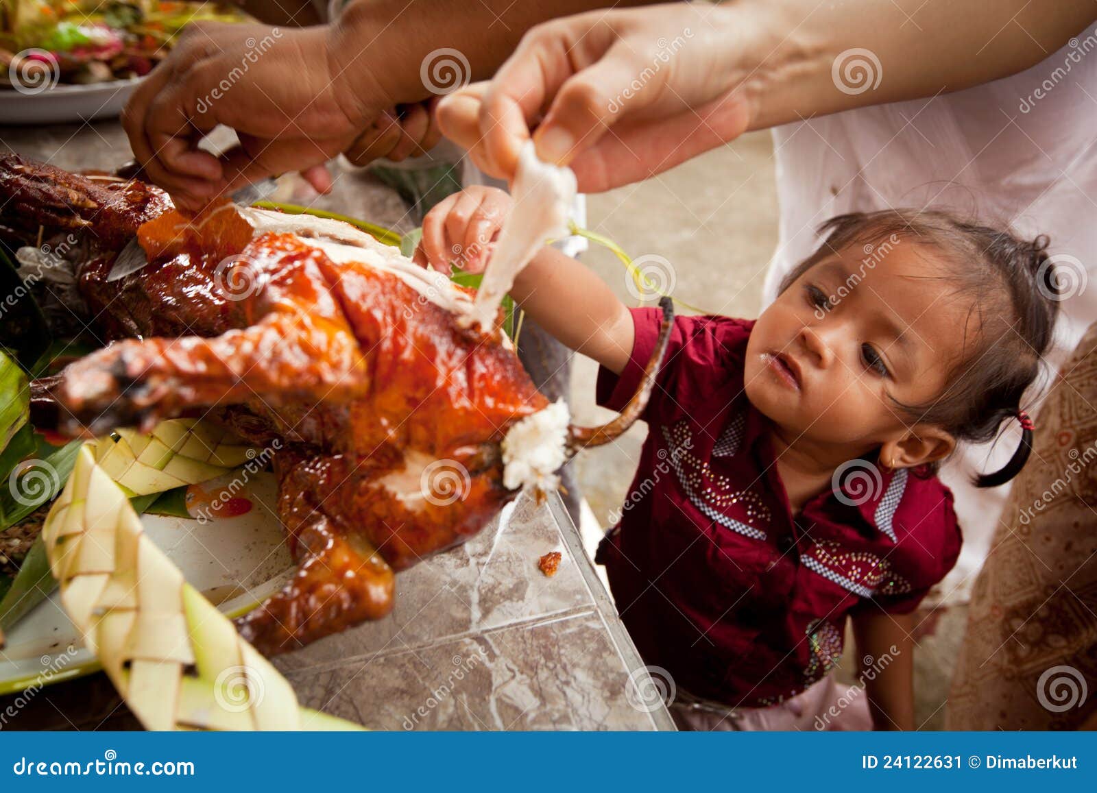 National Balinese Dish - Babi Guling Editorial Photo - Image of ...