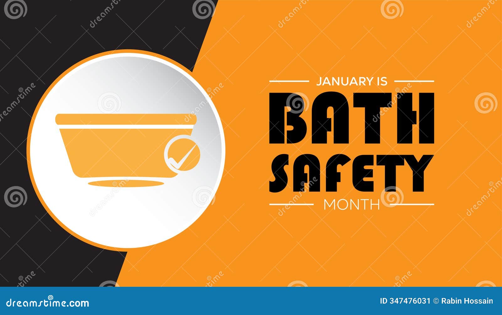National Bath Safety Month Observed Each Year during January. People ...