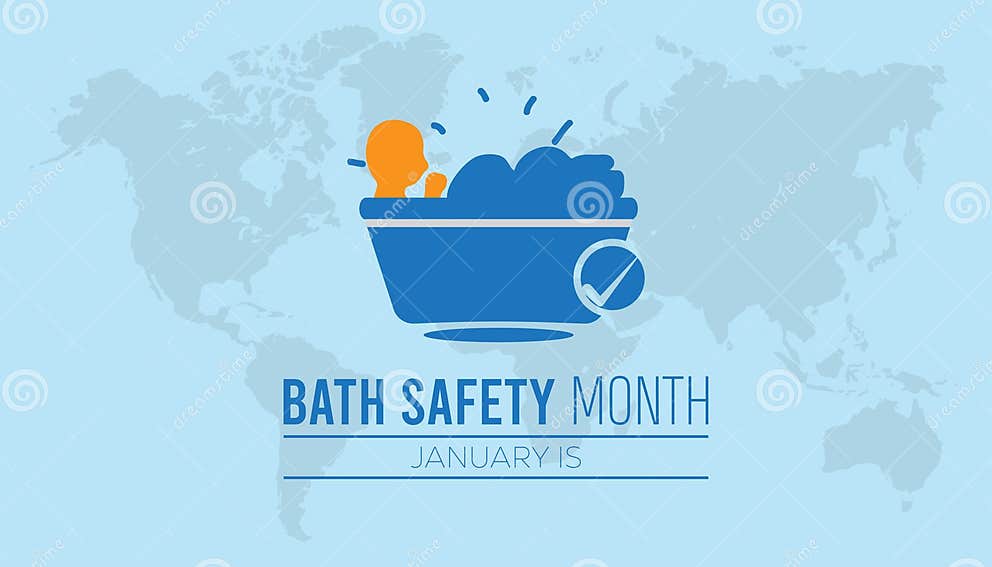National Bath Safety Month Observed Each Year during January. People ...