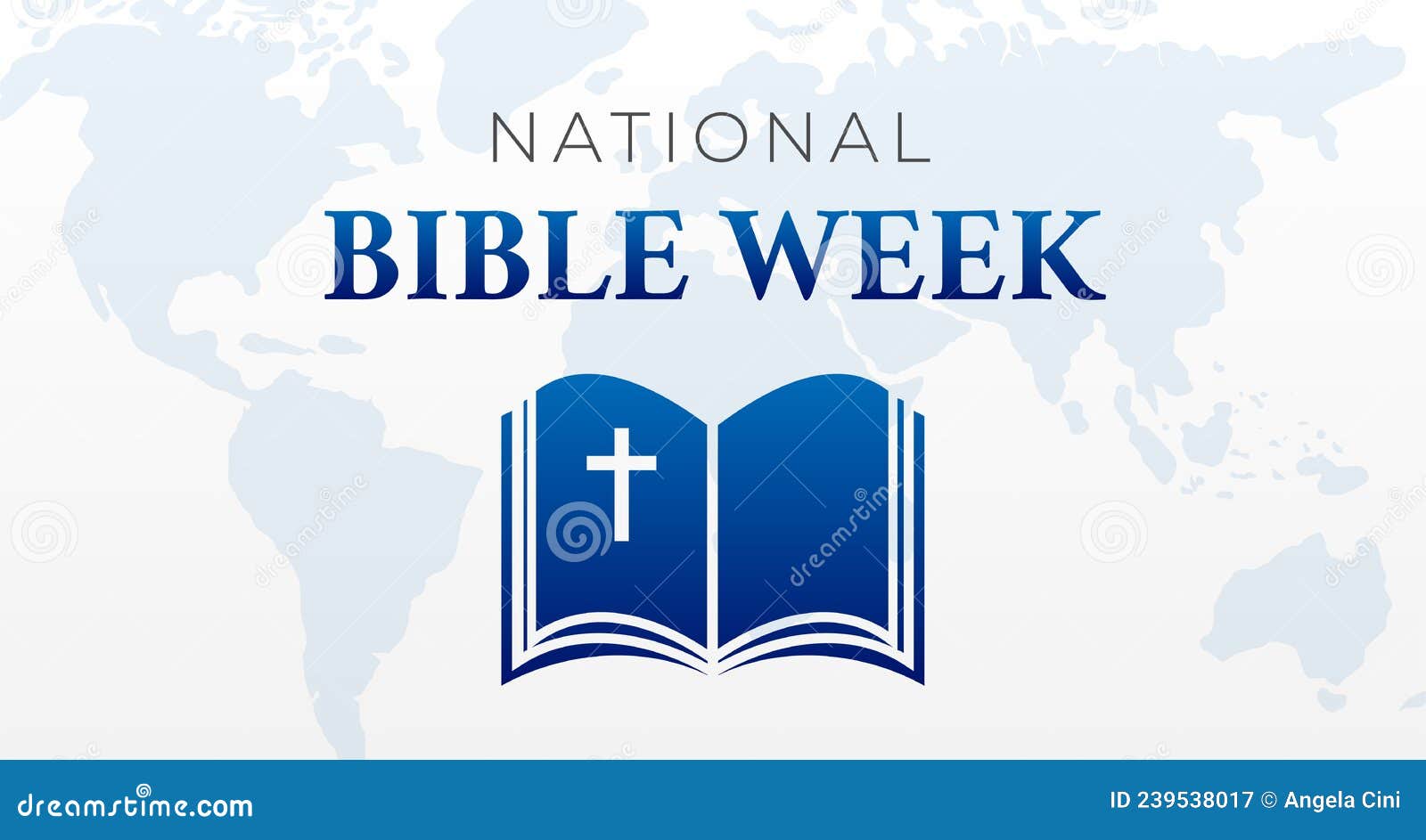 National Bible Week Background Illustration Stock Vector - Illustration ...