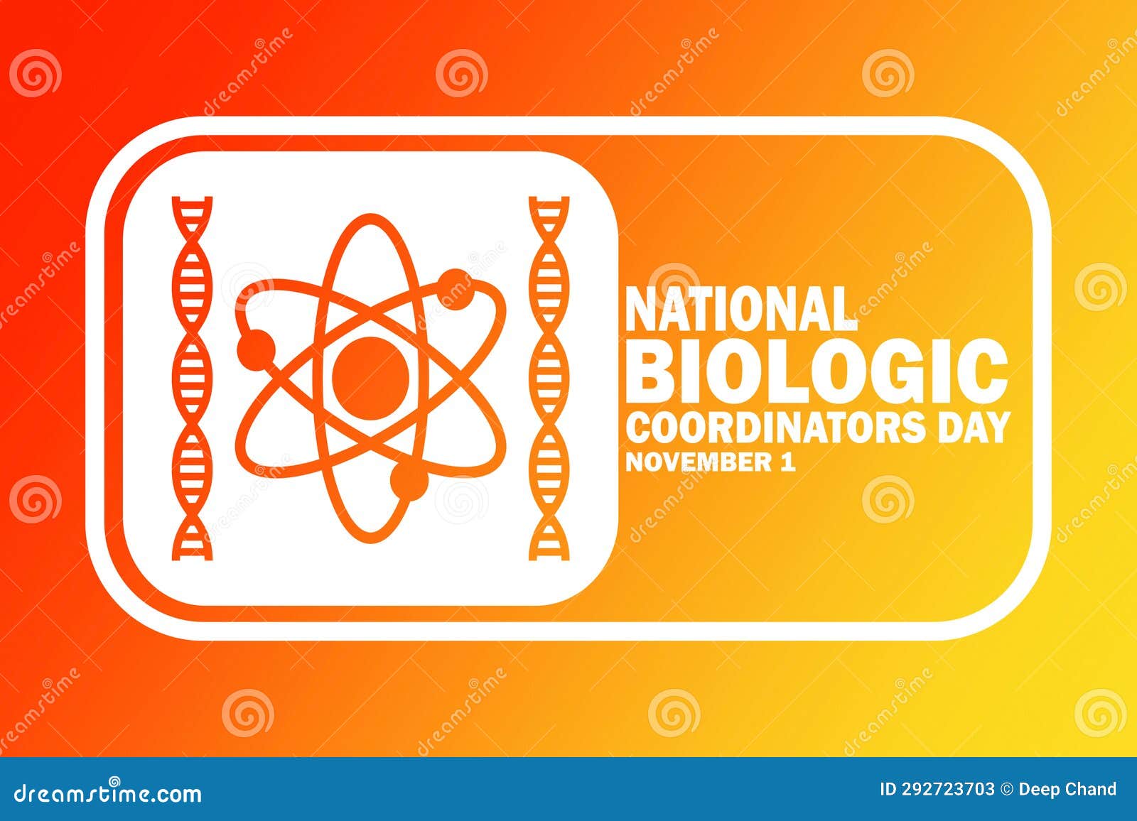 National Biologic Coordinators Day Vector Template Design Illustration ...