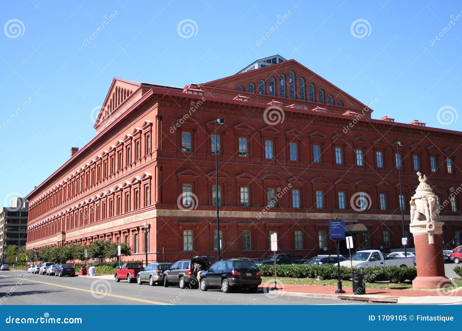 National building museum stock image. Image of national - 1709105