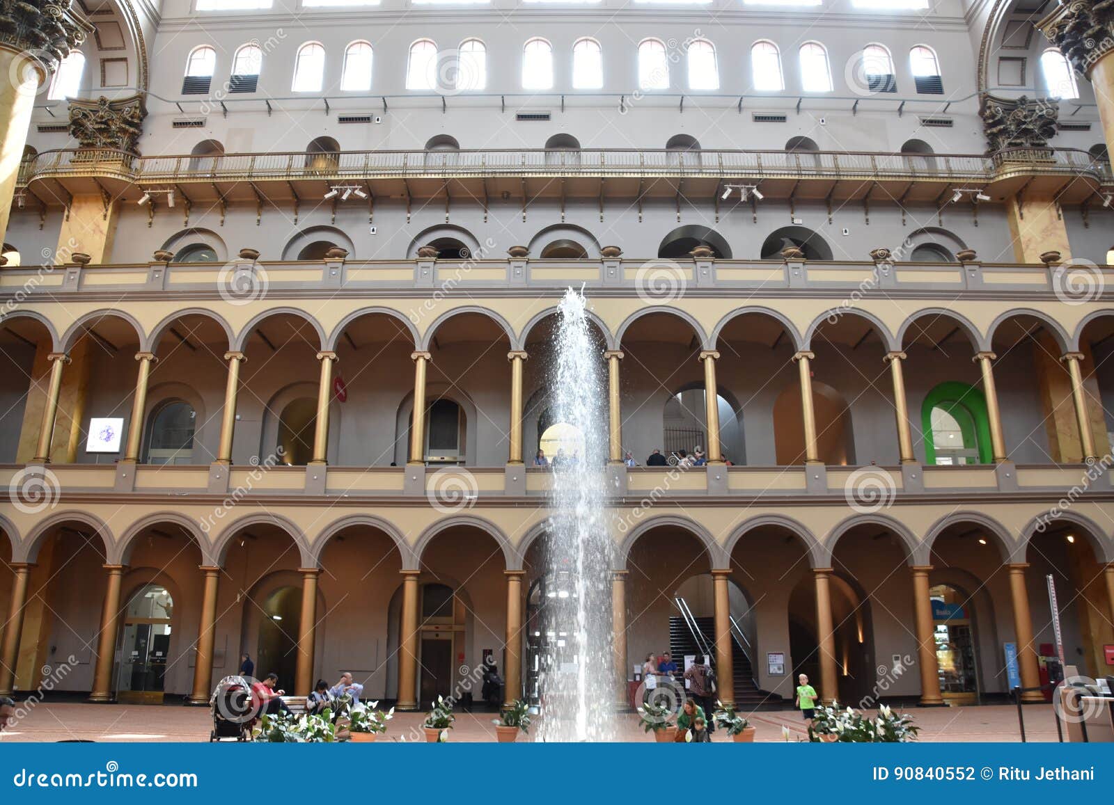 National Building Museum in Washington, DC Editorial Photography ...