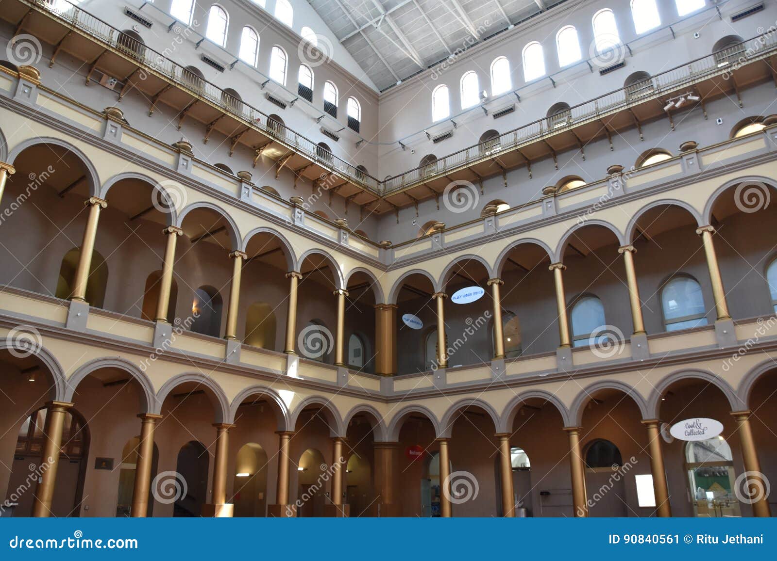 National Building Museum in Washington, DC Editorial Photo - Image of ...
