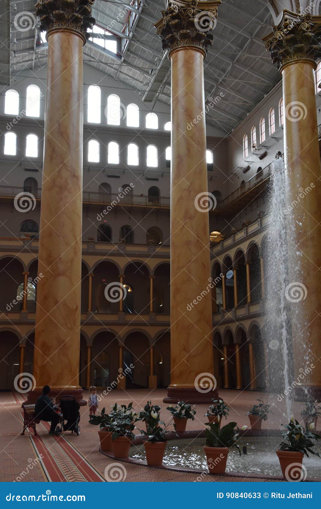 National Building Museum in Washington, DC Editorial Stock Photo ...