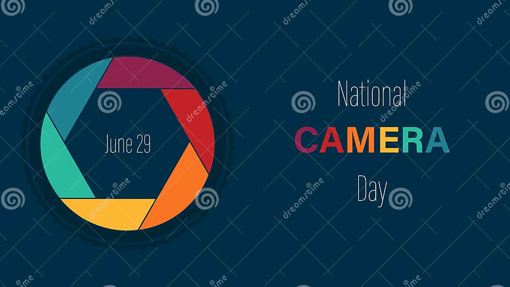 National Camera Day Design, Vector Illustration Stock Vector ...