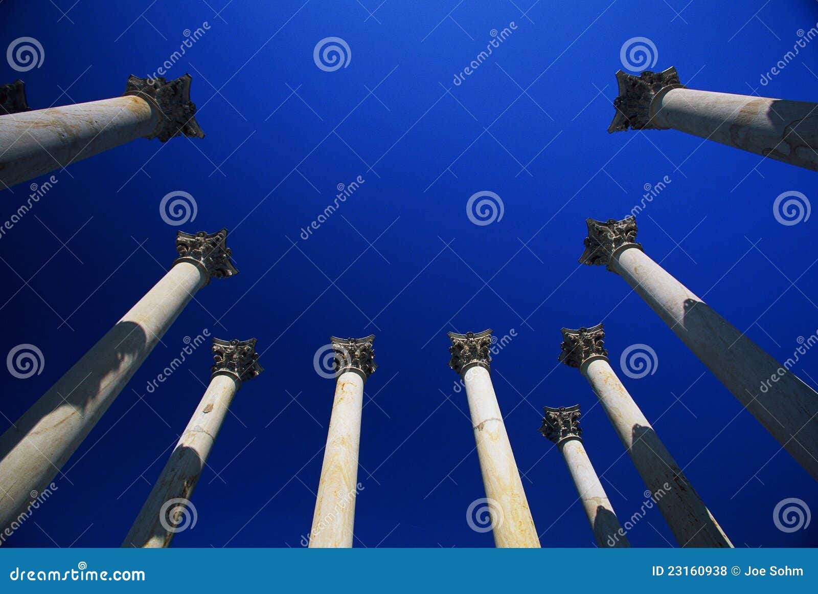 National Capitol Columns stock photo. Image of daytime - 23160938