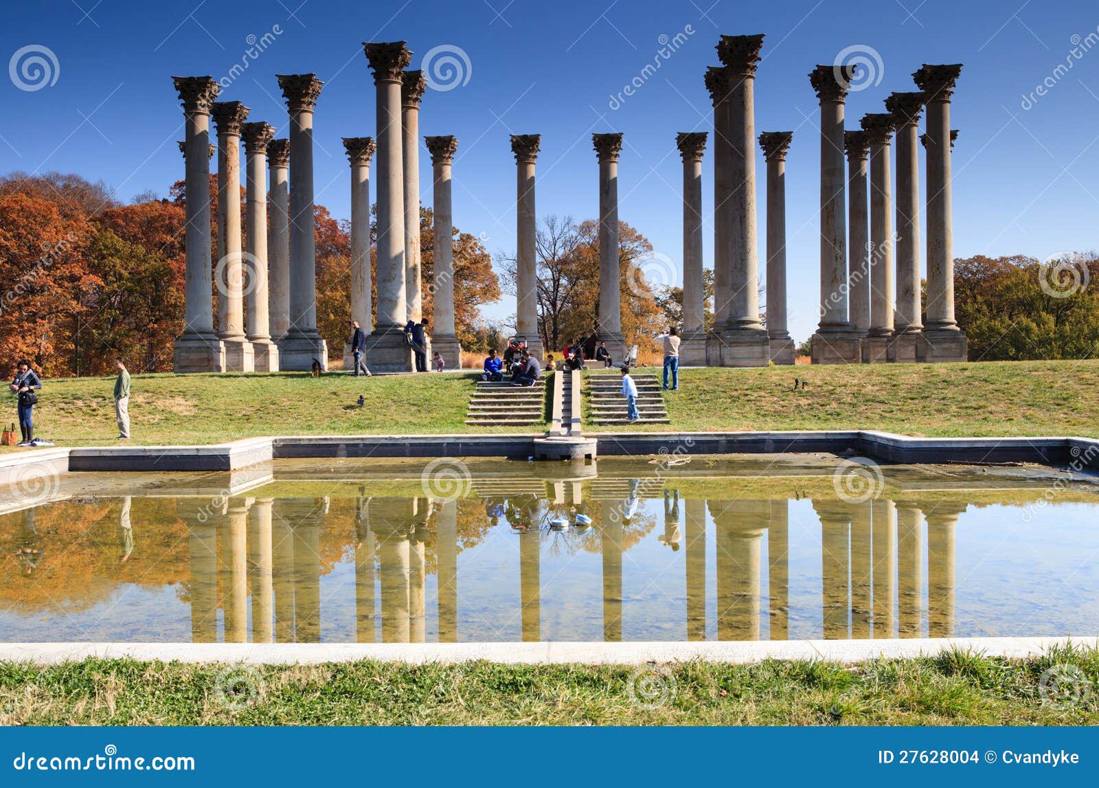 National Capitol Columns Washington DC Editorial Stock Image - Image of ...
