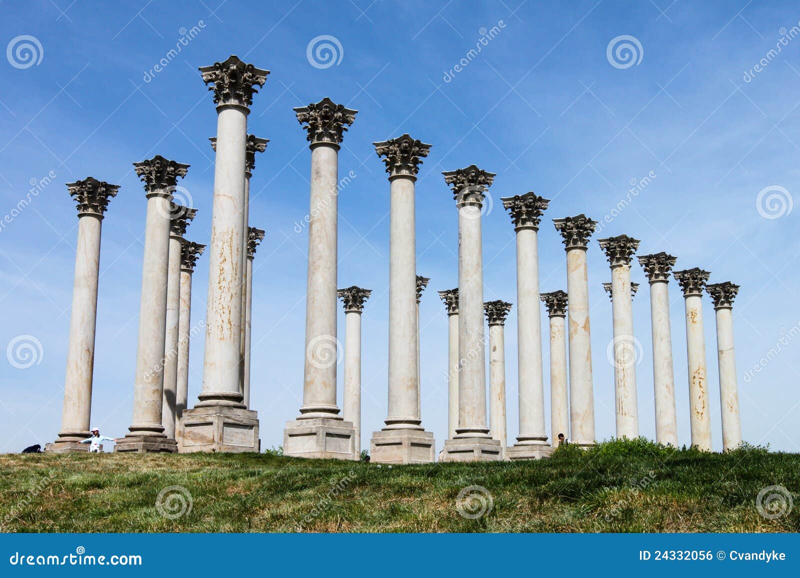 National Capitol Columns Washington DC Arboretum Editorial Photo ...