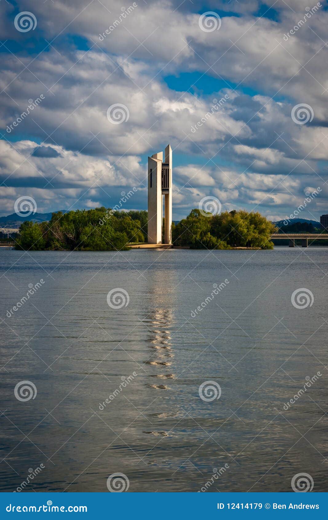 National Carillon stock image. Image of landscape, carillon - 12414179