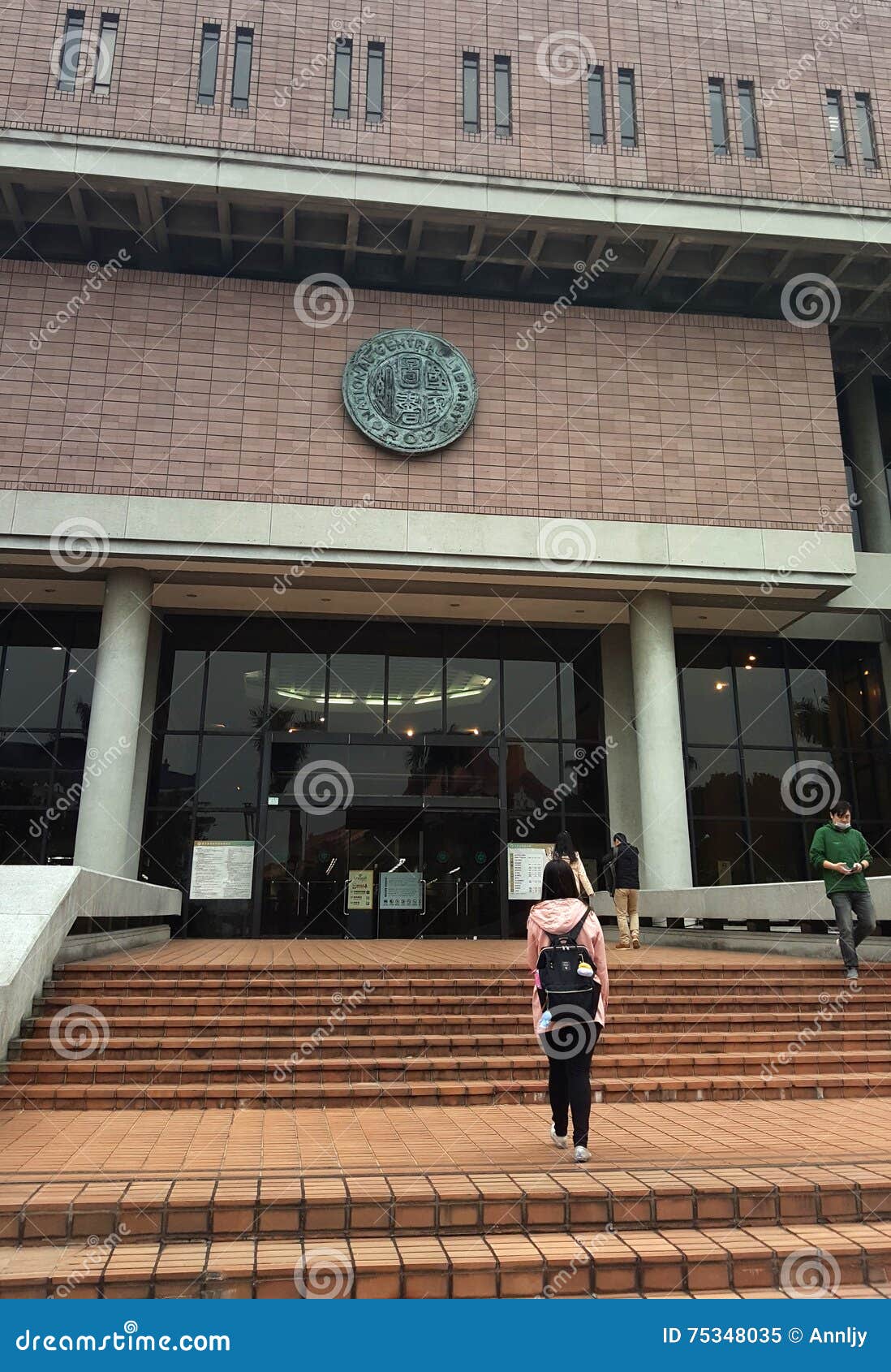 National Central Library in Taipei Editorial Image - Image of taiwan ...