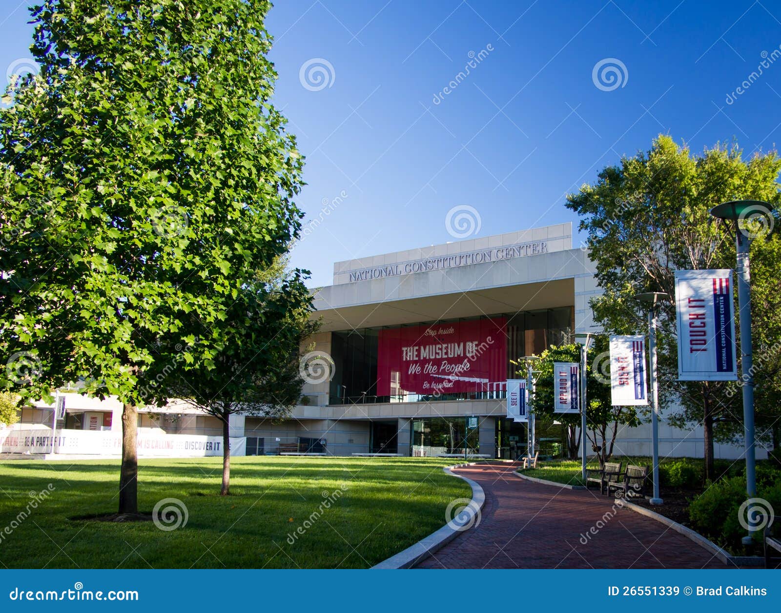National Constitution Center Editorial Stock Image - Image of national ...