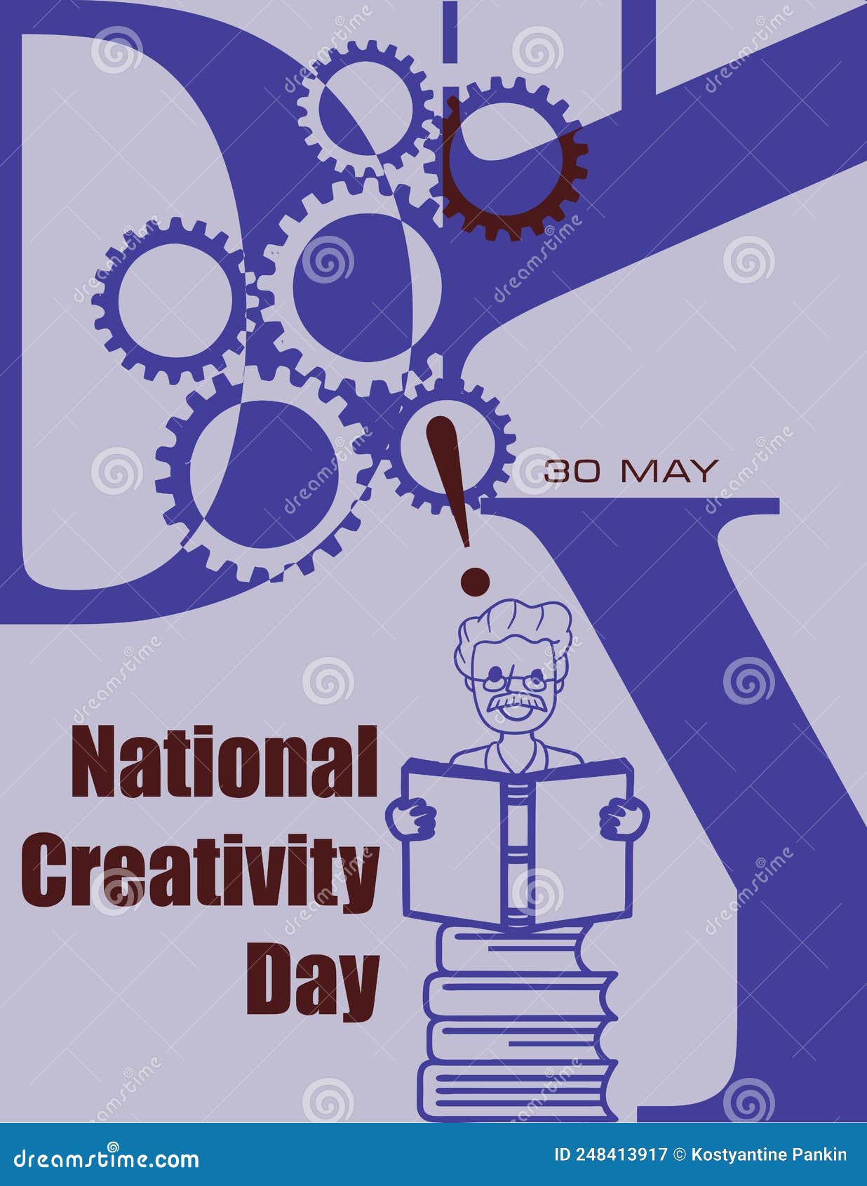 National Creativity Day stock vector. Illustration of smart - 248413917