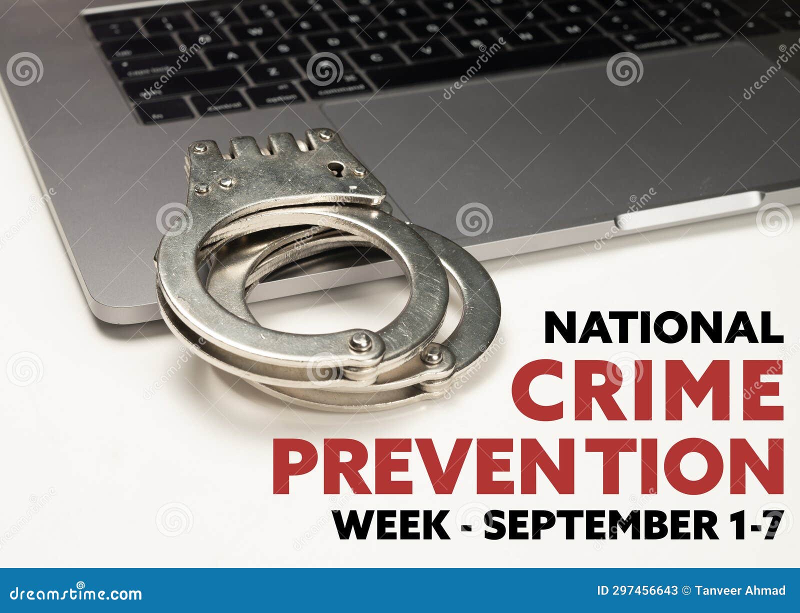 National Crime Prevention Week Banner in September First Week Stock ...
