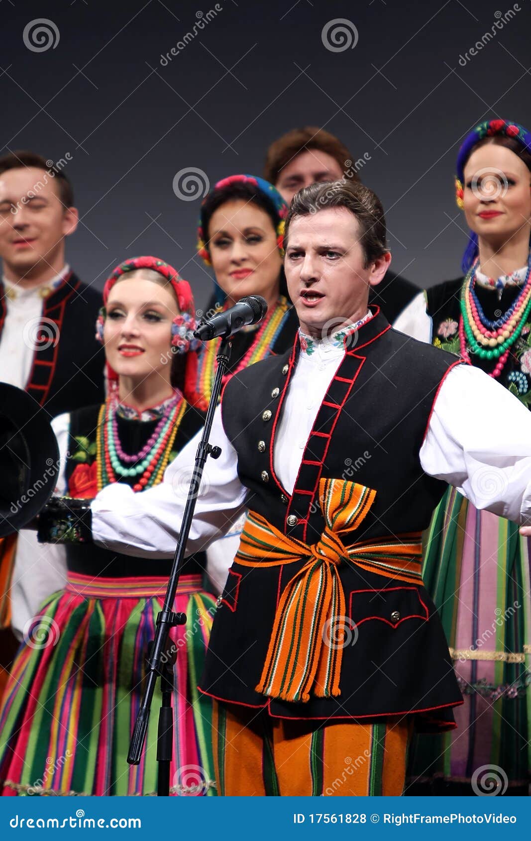National Dance Troupe of Poland - Mazowsze Editorial Stock Photo ...