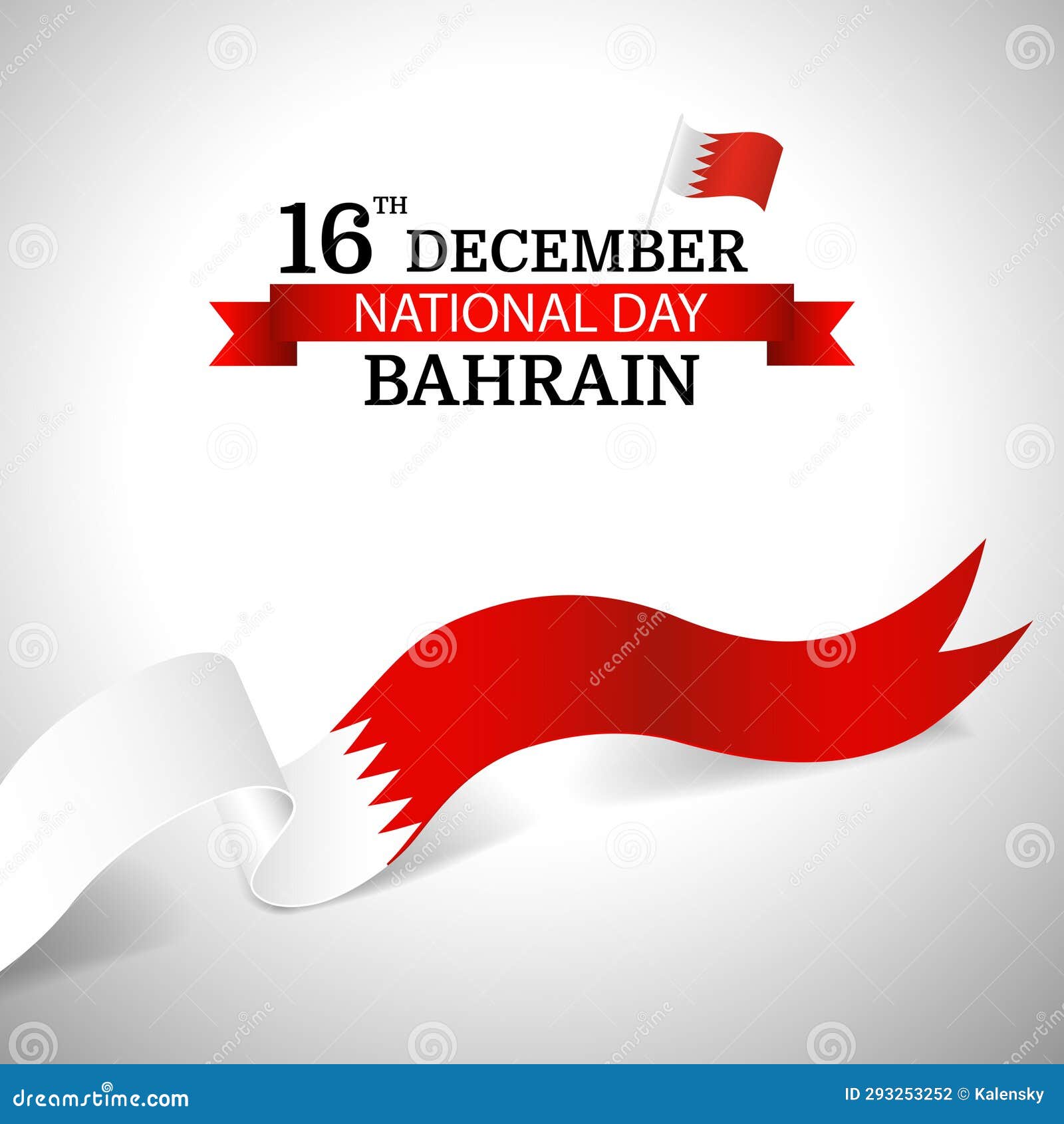 National Day Bahrain stock illustration. Illustration of independence ...