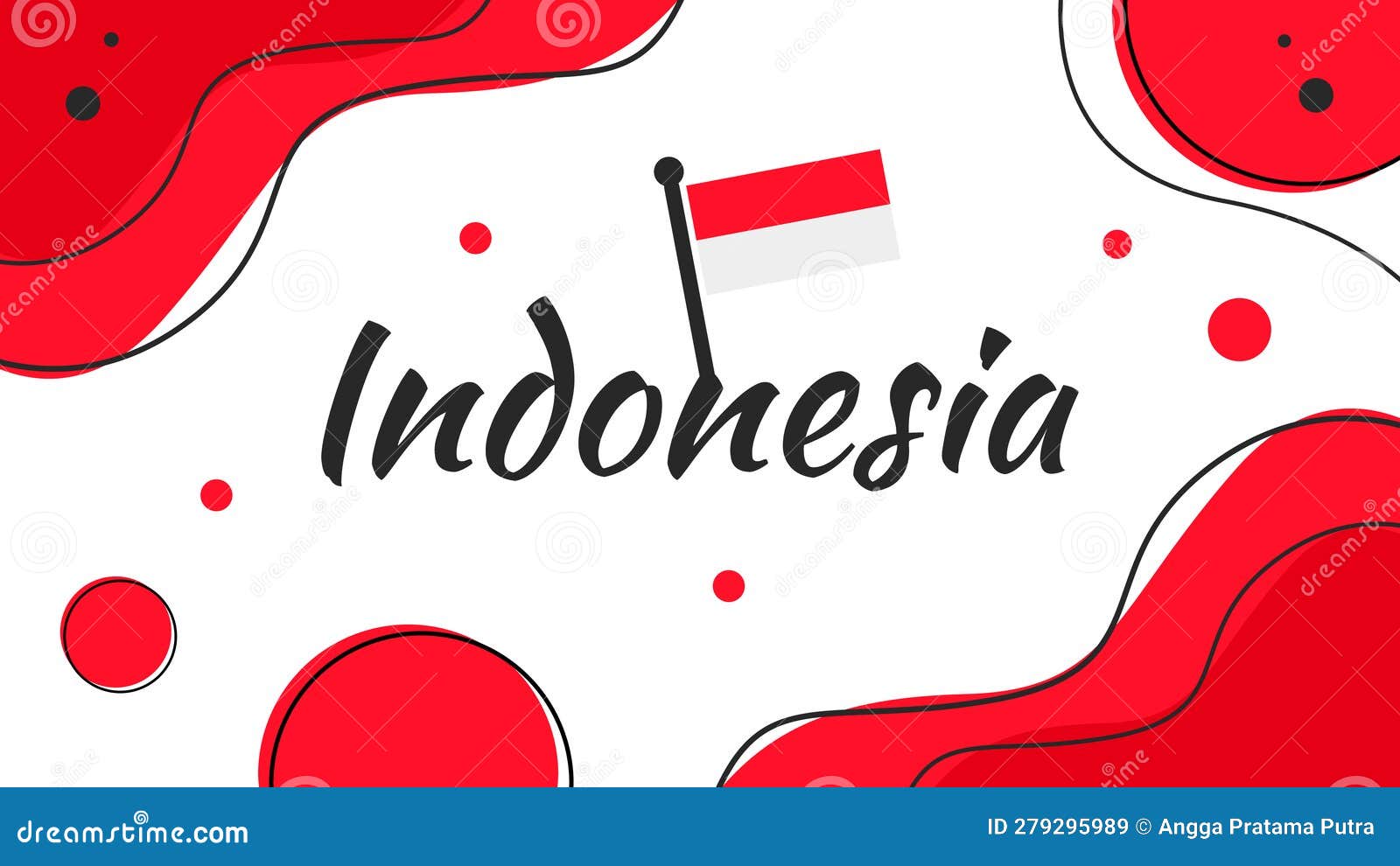 National Day or Independence Day Banner Design for Indonesia Stock ... National Day or Independence Day Banner Design for Indonesia Stock ...