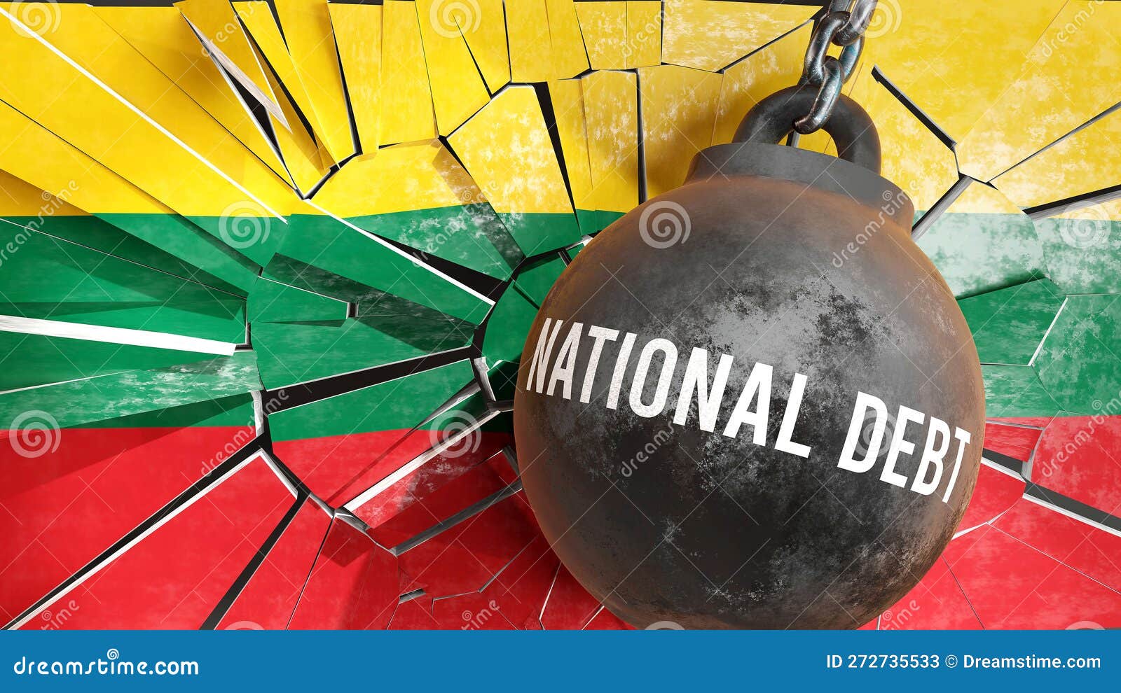 National Debt and Lithuania - Destruction of the Country Stock ...