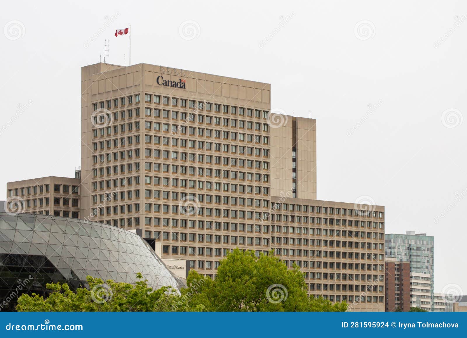National Defence Headquarters Building in Ottawa, Canada Editorial ...