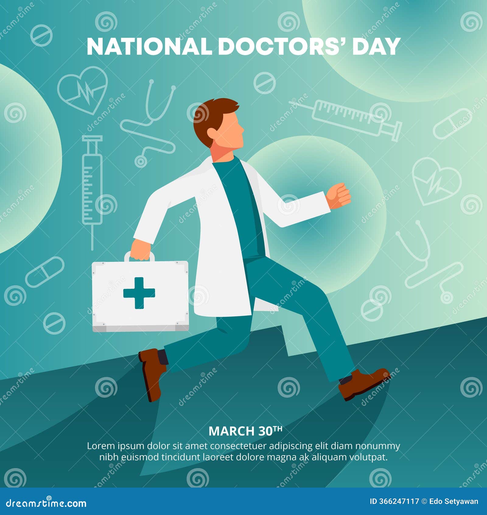 National Doctors Day. Expressing Gratitude: Generous Banner Space To ...
