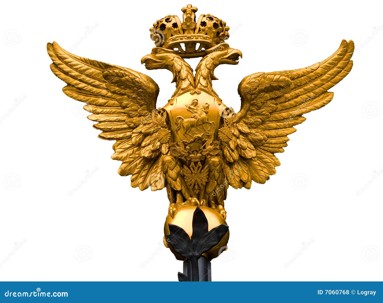 National Emblem of Russia stock photo. Image of eagle - 7060768