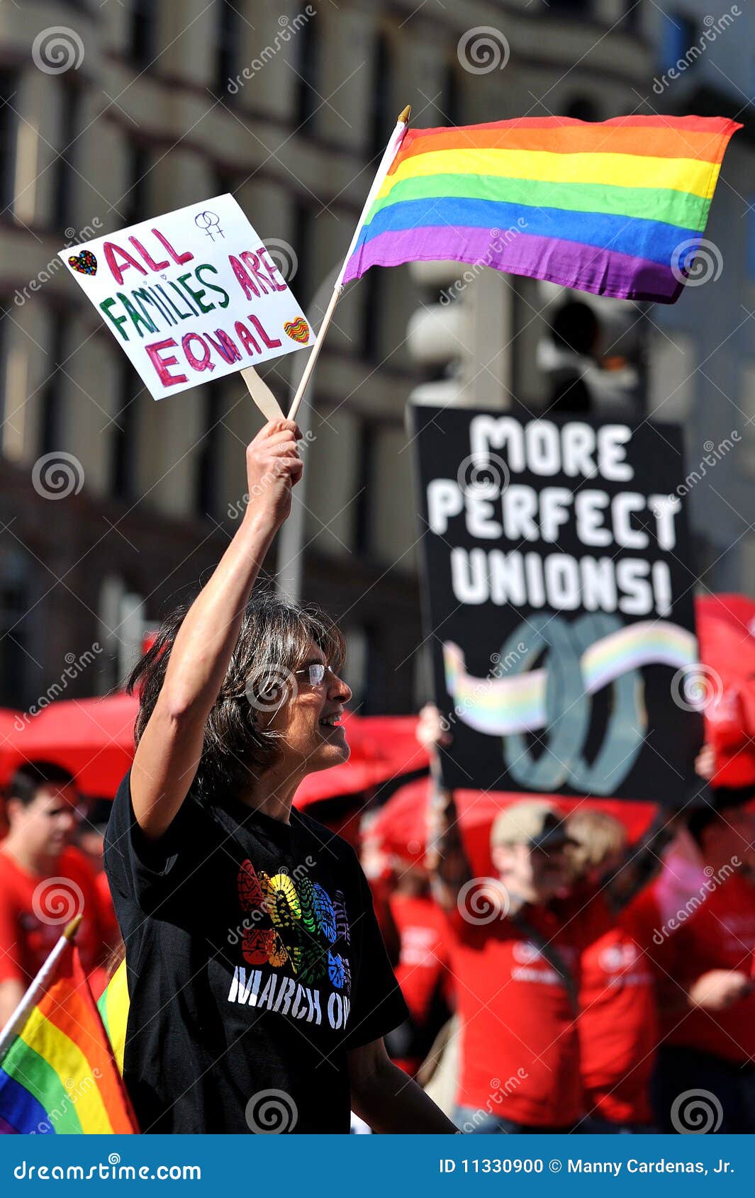 National Equality March in Washington DC Editorial Image - Image of ...