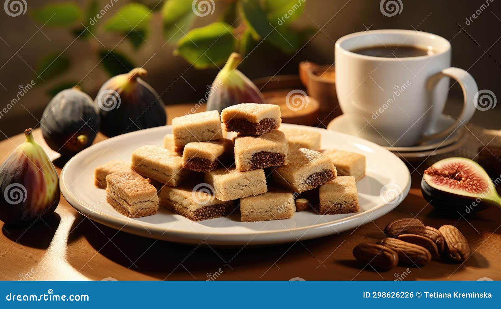 National Fig Newton Day: an Array of Fig Newtons Artfully Arranged on a ...