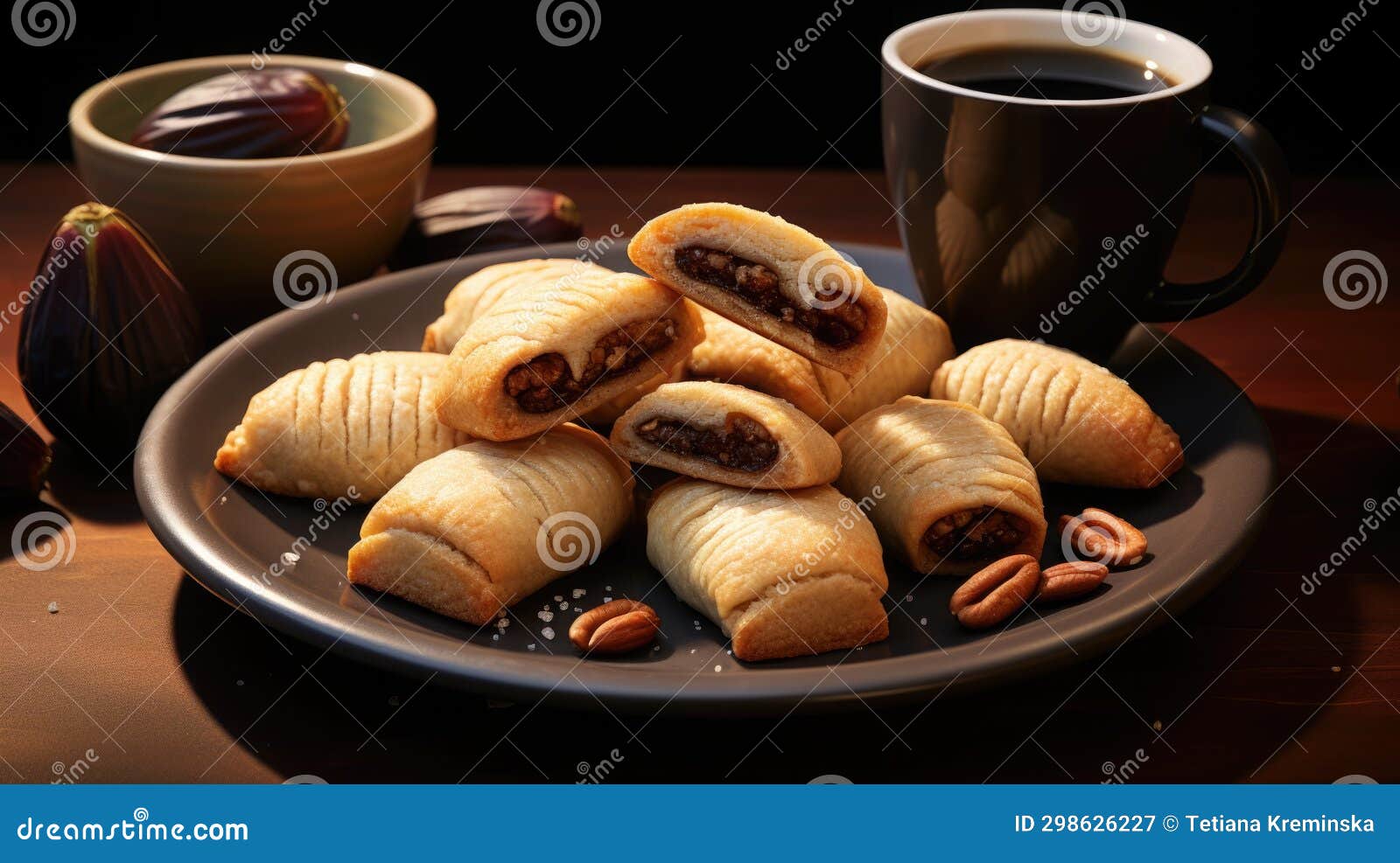 National Fig Newton Day: an Array of Fig Newtons Artfully Arranged on a ... National Fig Newton Day: an Array of Fig Newtons Artfully Arranged on a ...