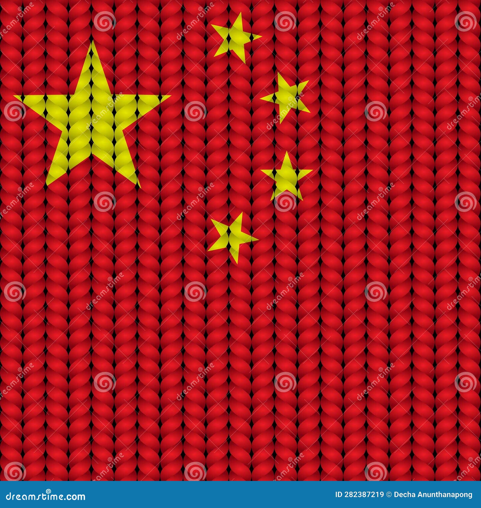 National flag braided rope stock vector. Illustration of twisted ...