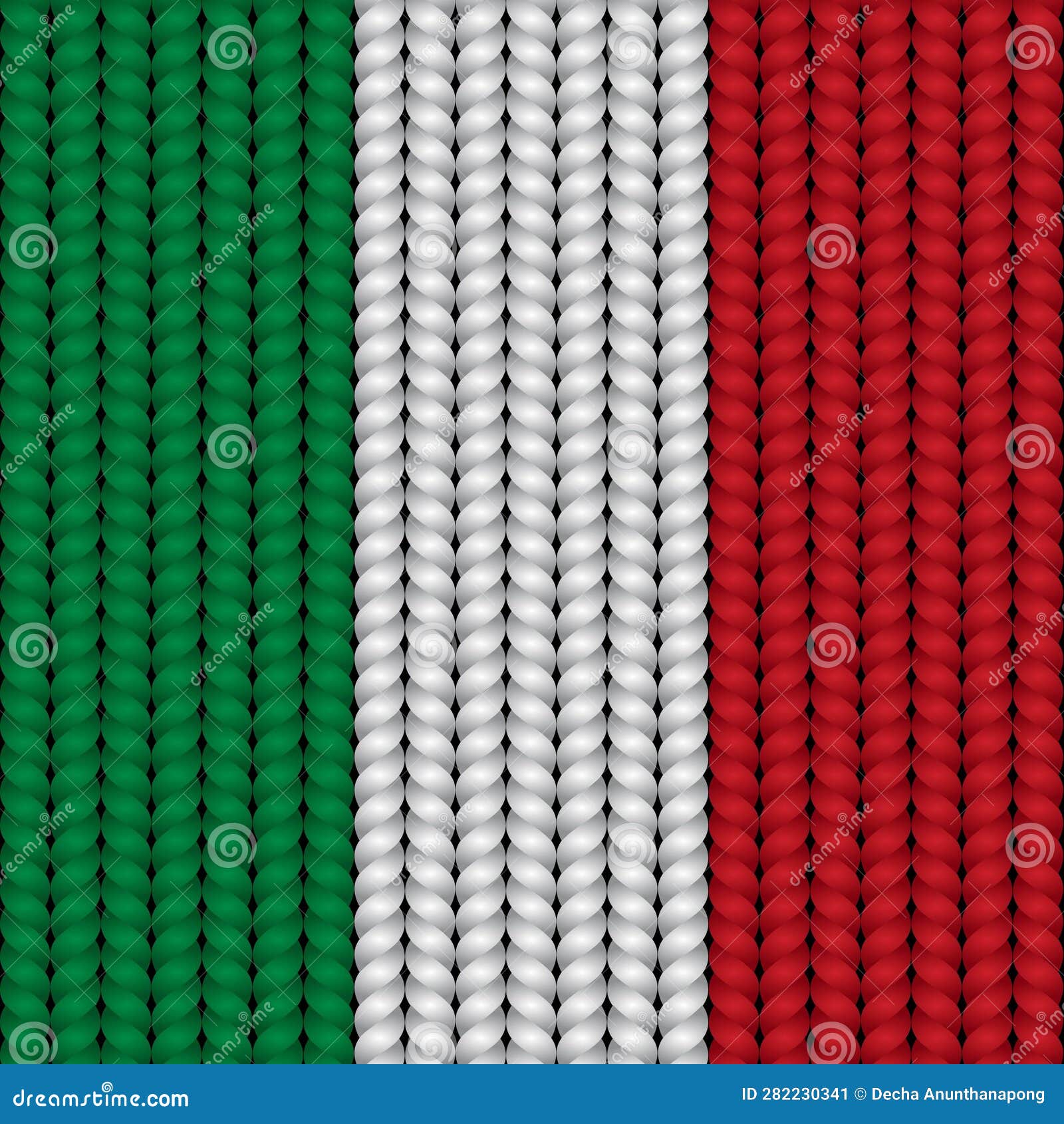 National flag braided rope stock vector. Illustration of freedom ...