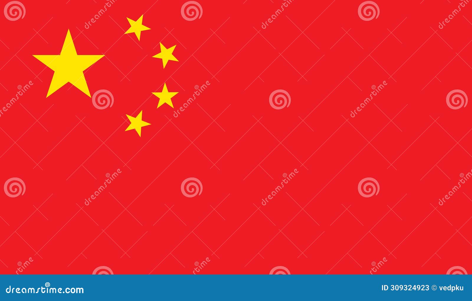 National Flag of China Background of China, China Sign Stock Vector ...