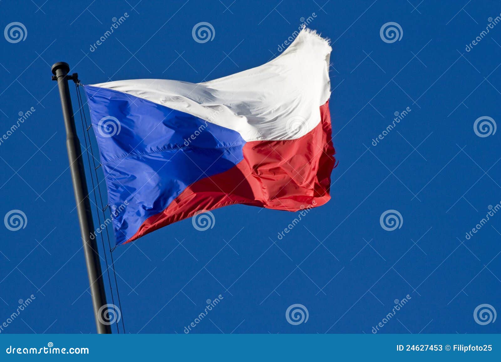 National flag of the Czech stock image. Image of patriotism - 24627453