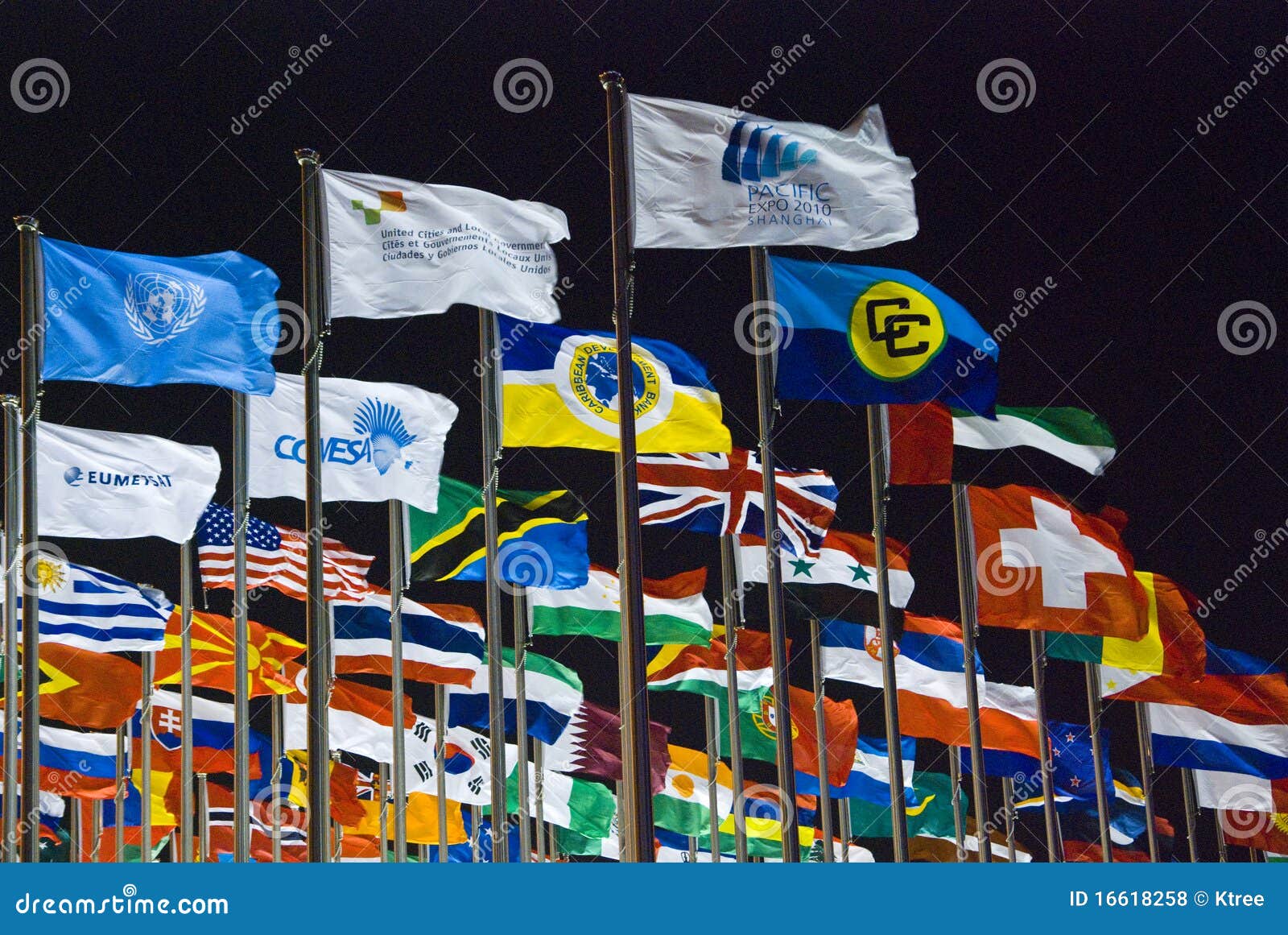 NATIONAL FLAG EXPO 2010 SHANGHAI Editorial Stock Photo - Image of ...