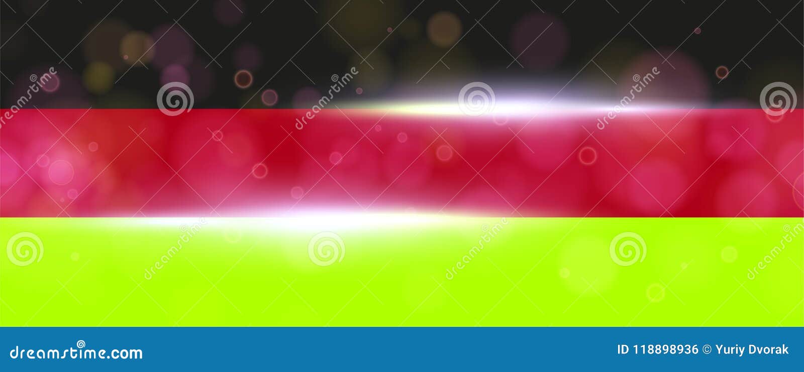 The National Flag of Germany. Modern Vector Pattern, Banner of Germany ...