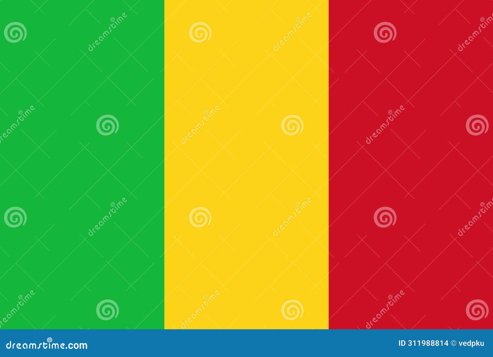 National Flag of Mali, Mali Sign, Mali Flag Stock Vector - Illustration ...