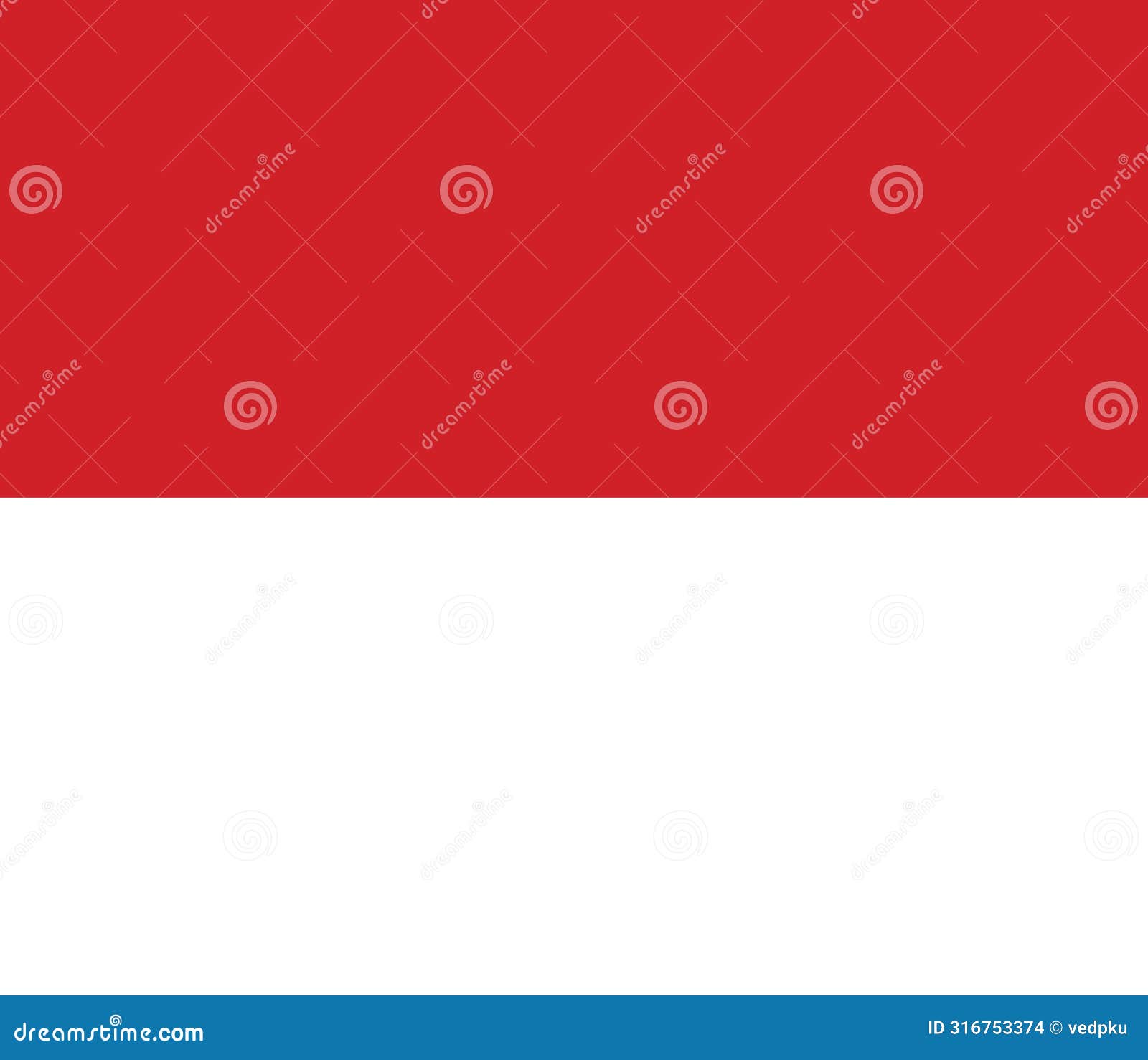 National Flag of Monaco, Monaco Sign, Monaco Flag Stock Illustration ...