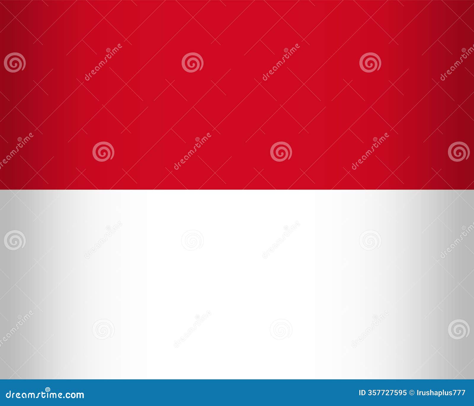 National Flag of Monaco. Vector Stock Illustration - Illustration of ...