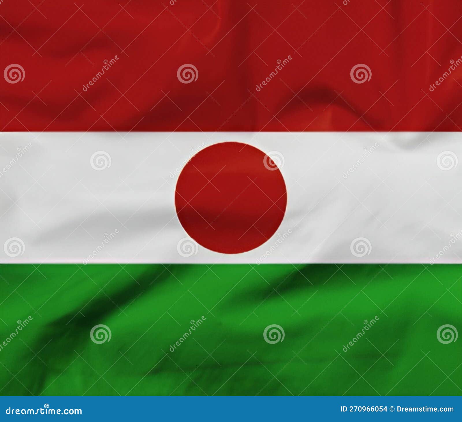 National flag of Niger stock illustration. Illustration of advertising ...