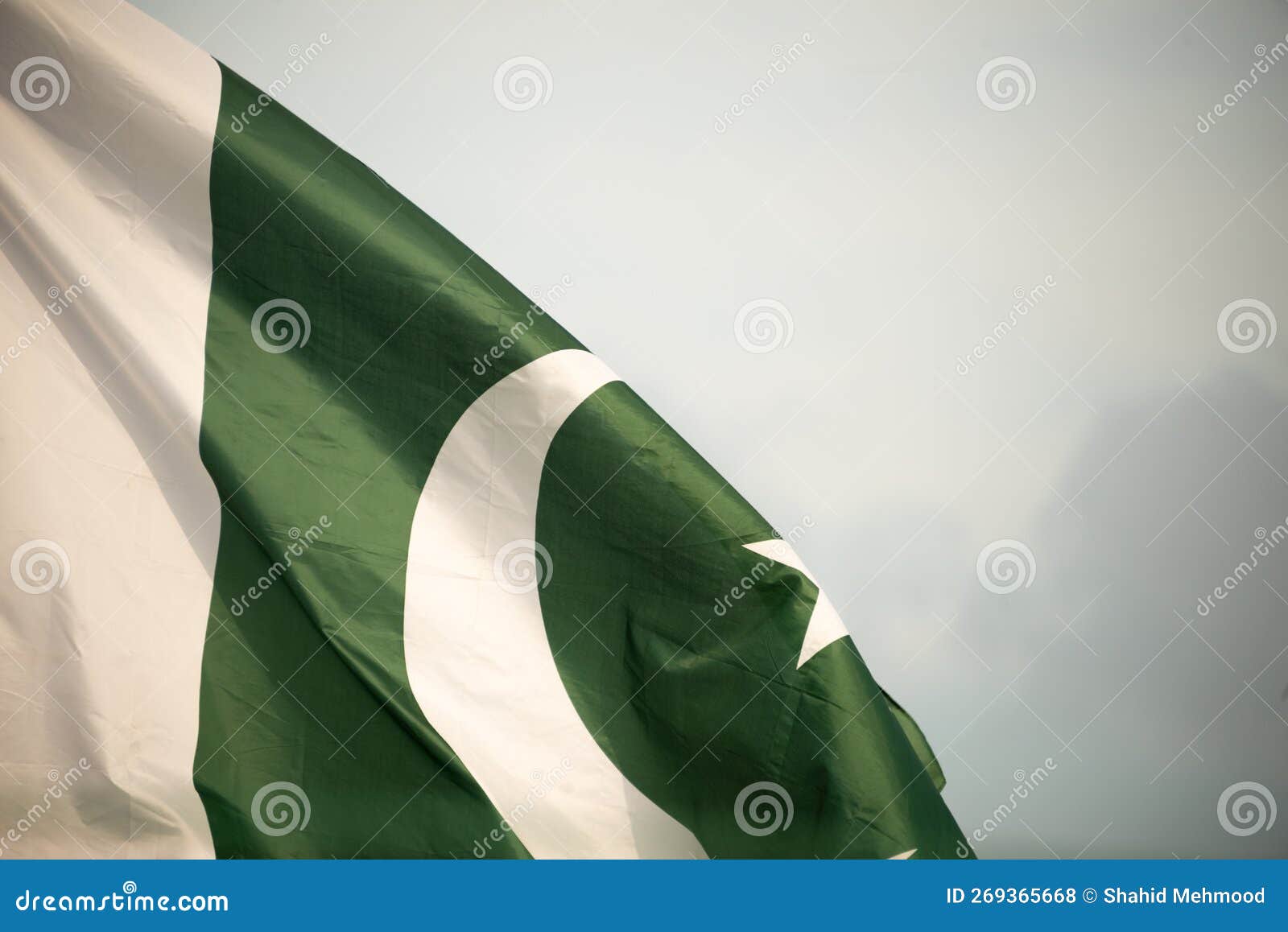 The National Flag of Pakistan Stock Photo - Image of nationality ...