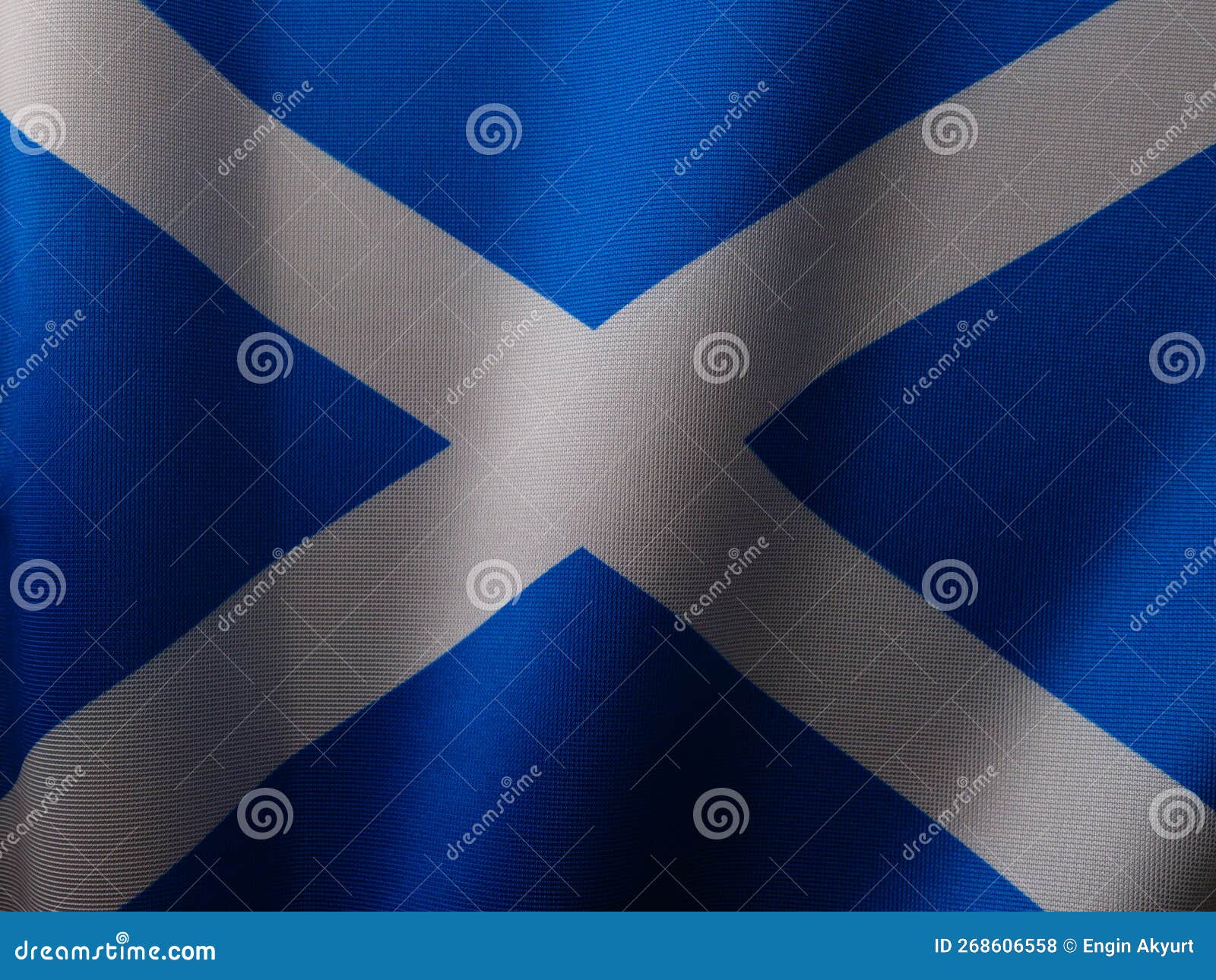 Flag of Scotland stock photo. Image of sign, scottish - 268606558