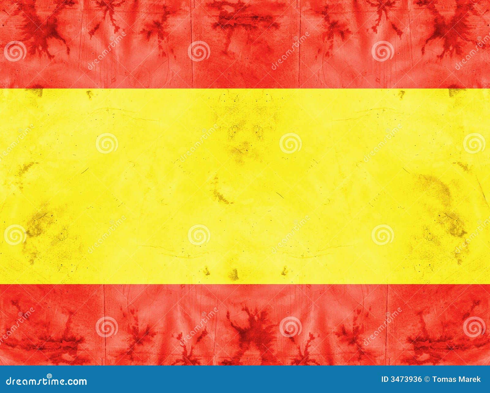 National flag - Spain stock illustration. Illustration of flags - 3473936