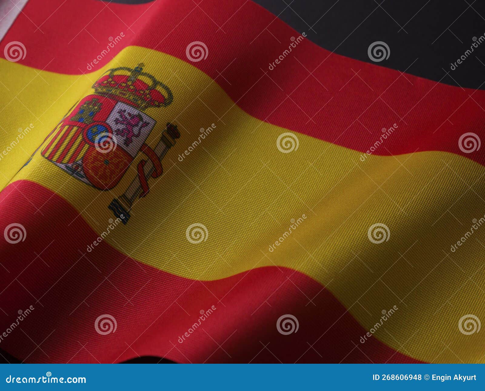 Flag of Spain stock photo. Image of national, freedom - 268606948