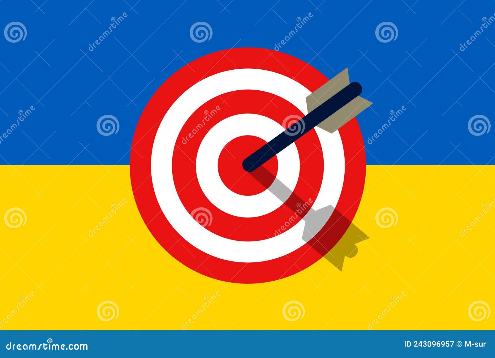 National Flag and Target As Metaphor - Ukraine and Being Under Attack ...